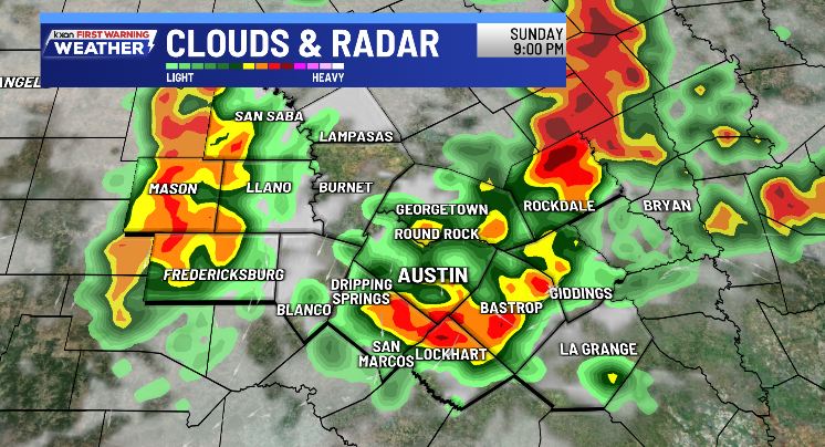 Mostly dry tomorrow, stormy Sunday evening