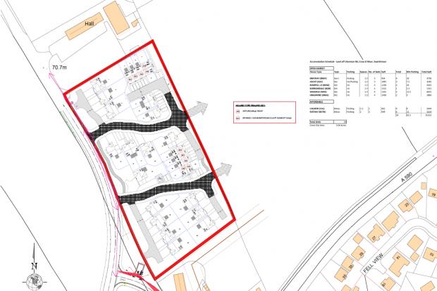 Development of 29 new homes recommended for approval
