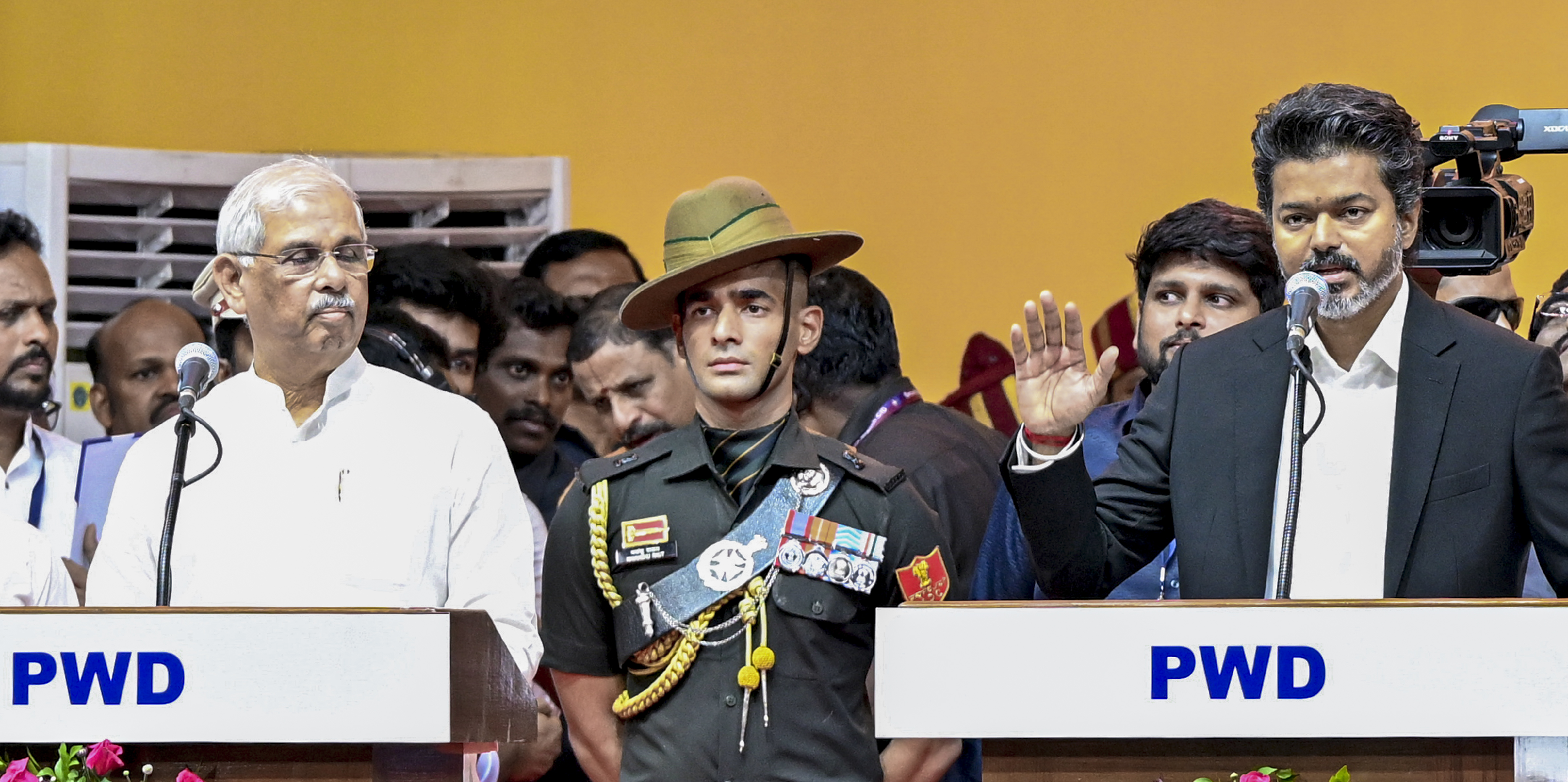 I will be sole power centre, asserts Vijay after being sworn in as TN ...