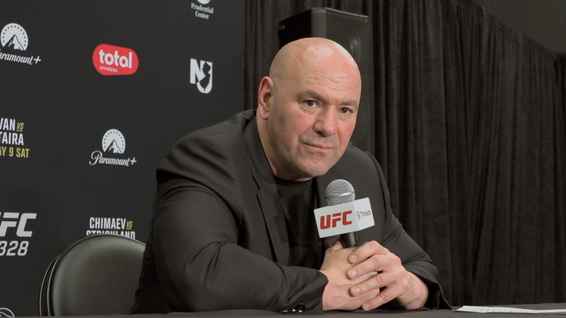 UFC 328: How White scored Sean Strickland's upset of Khamzat Chimaev