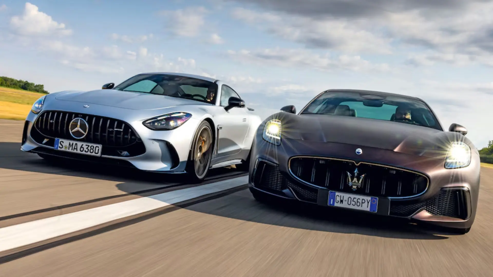 Comparativa del Mercedes-AMG GT 63 4Matic+ vs. Maserati GranTurismo ...