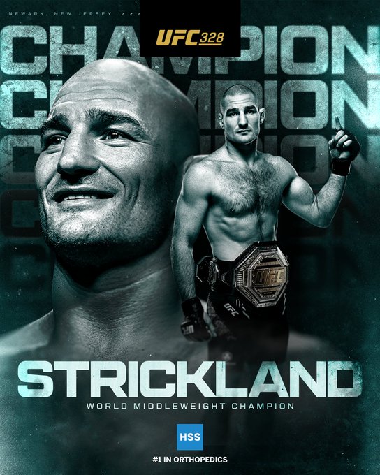 Sean Strickland derrota a Khamzat Chimaev en el evento principal de UFC 328
