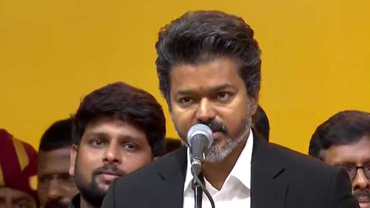 TVK's Joseph Vijay takes oath as Tamil Nadu's 9th chief minister