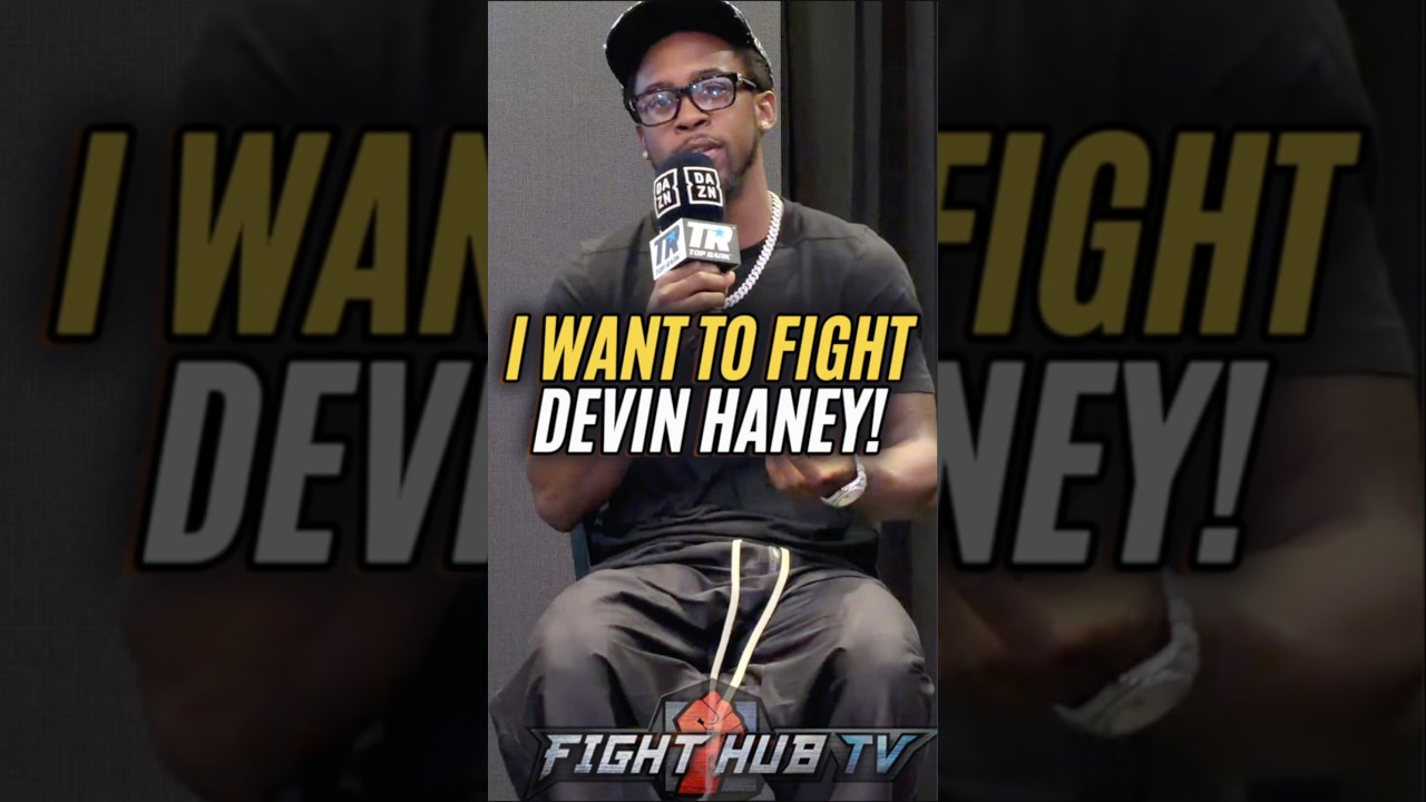 Keyshawn Davis takes aim at Devin and Bill Haney