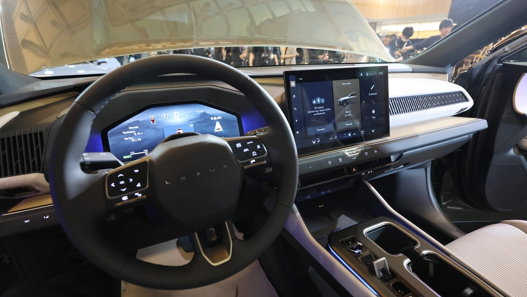 Lexus unveils first three-row electric SUV, Australia under review