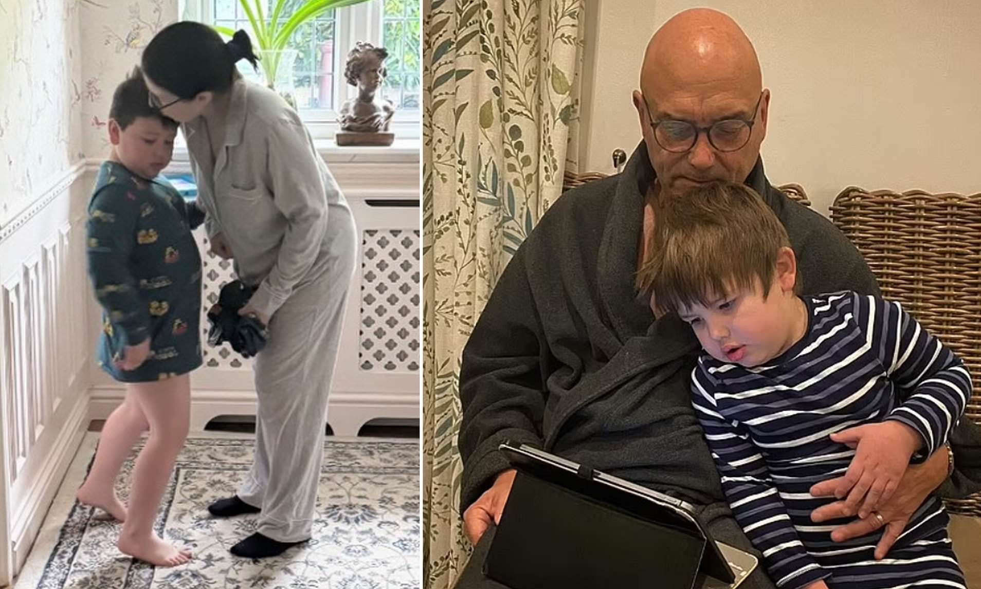 Gregg Wallace reveals his autistic son Sid, seven, is non-verbal and ...