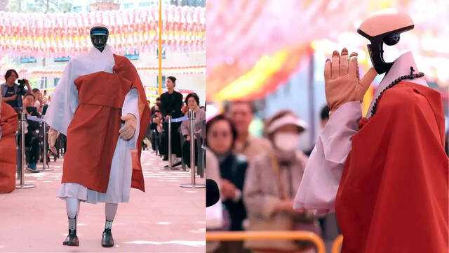 South Korea welcomes its first robot monk: Gabi joins the Buddhist faith