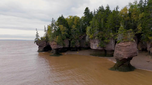 Bay of Fundy: Where giants rise and legends flow