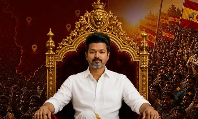 Today, an assistant director's son has become chief minister: Vijay
