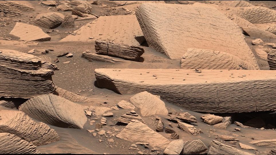 El rover marciano Curiosity descubre evidencias de antiguos vientos ...