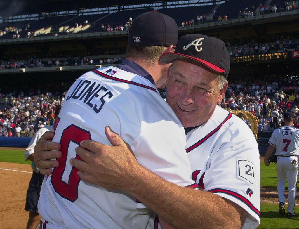 Chipper Jones 'so sad' after Bobby Cox's death: 'A second father'