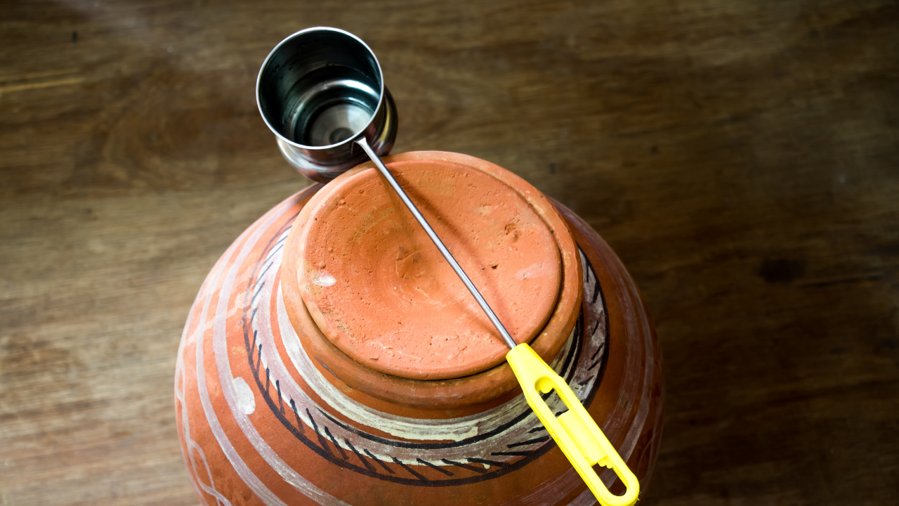 How to keep your clay pot (matka) water clean and safe this summer