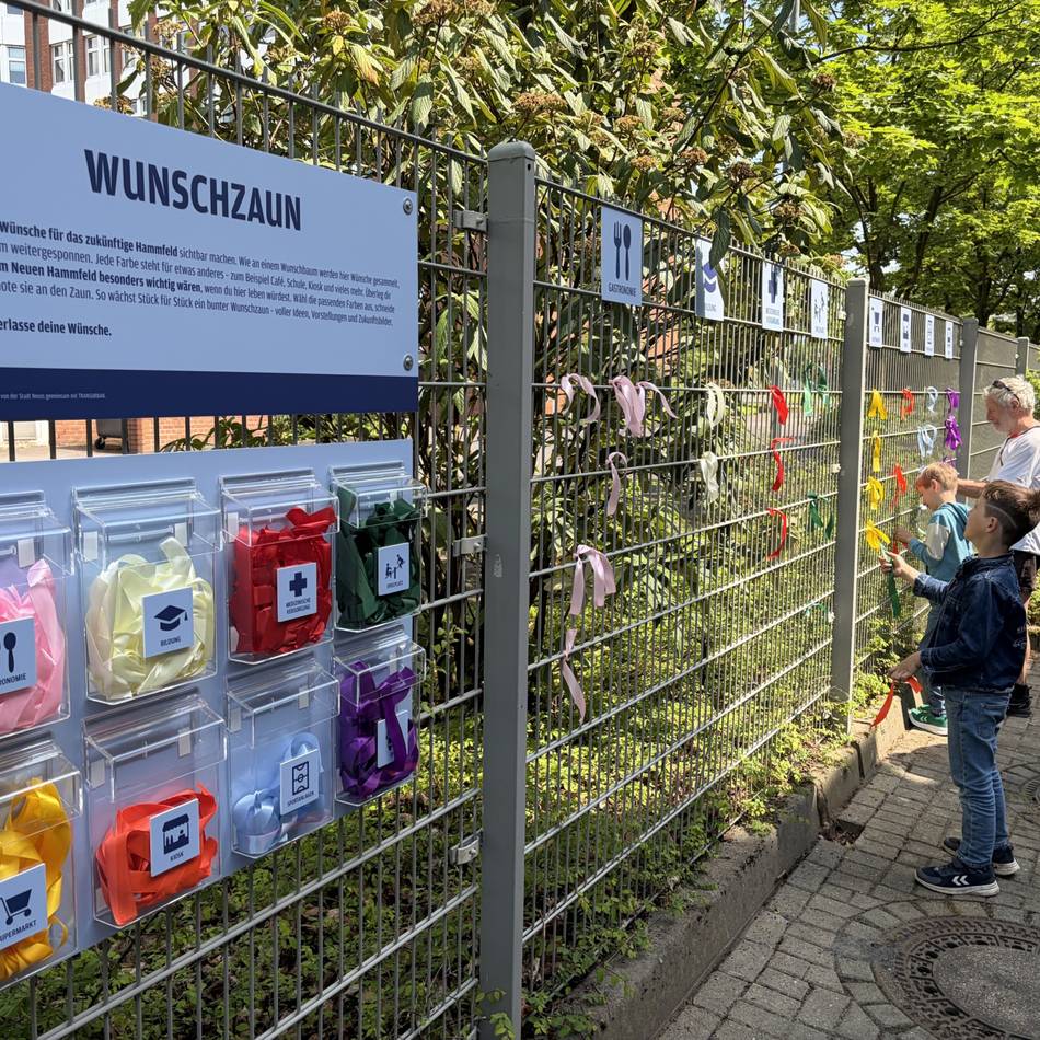 Stadt sammelt Ideen zur Entwicklung des Hammfelds