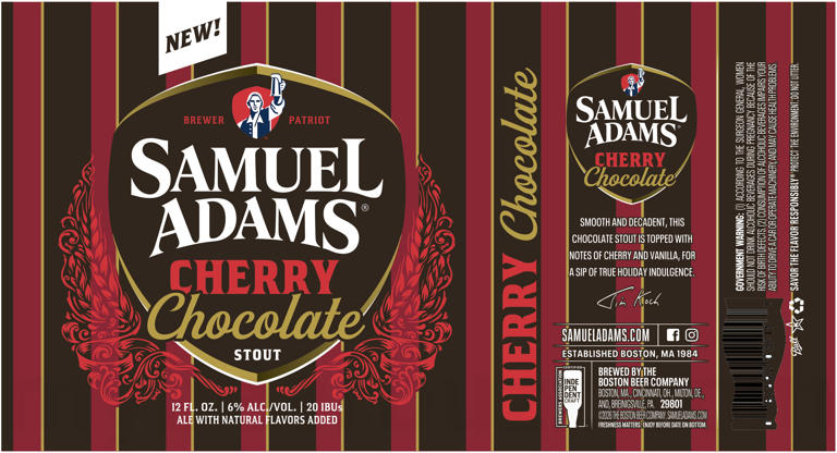 Samuel Adams reveals new cherry chocolate stout for 2026