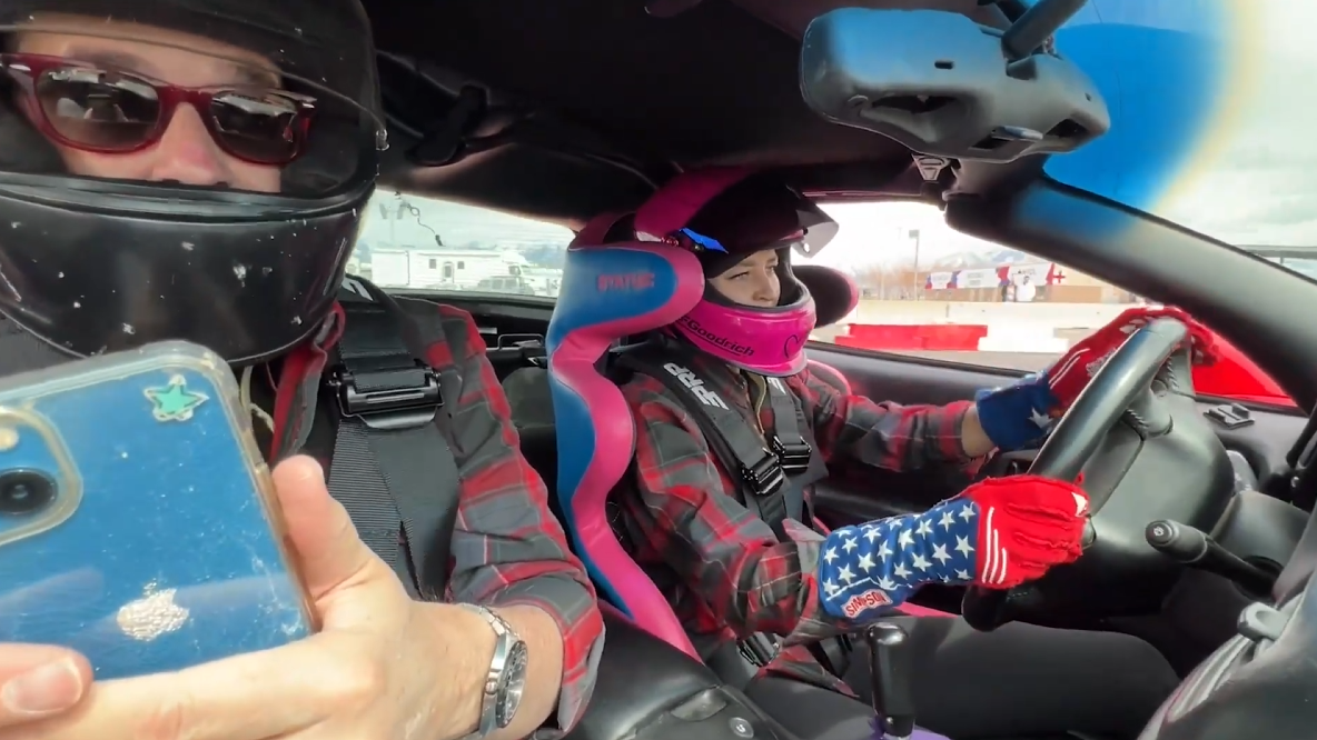 A Texas speed-built C5 Corvette takes on its first drifting run