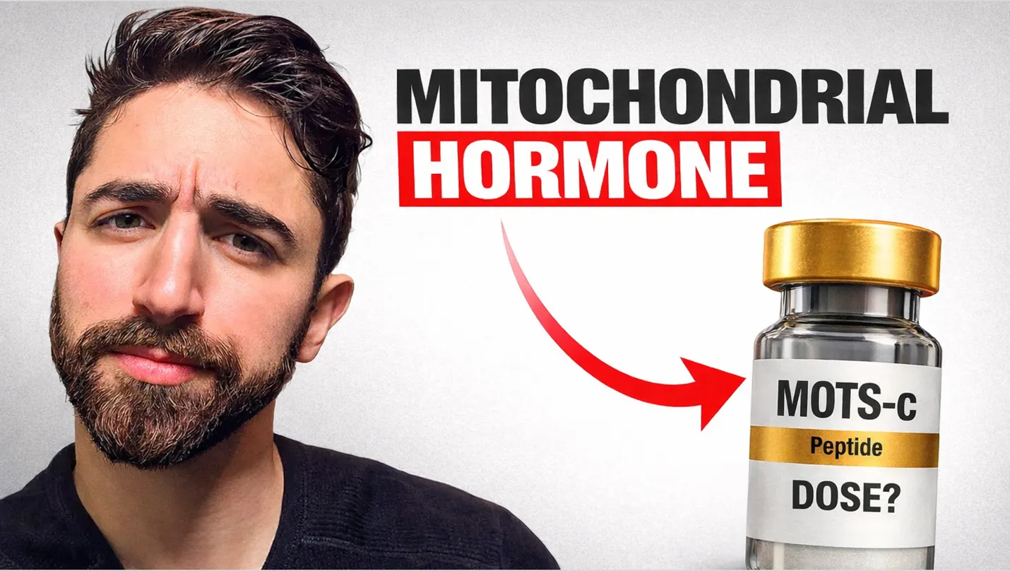 The peptide that mimics exercise... I'm testing it