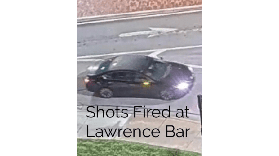Police search for suspects after shooting outside of Lawrence bar