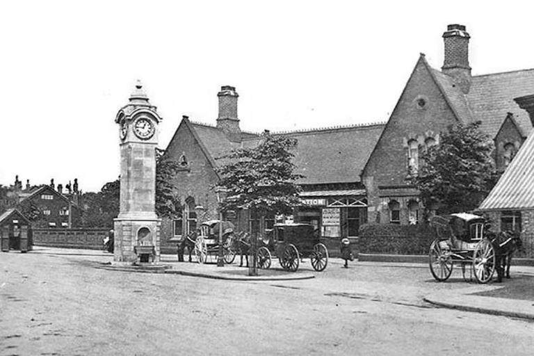 The long lost Manchester railway station where only a clocktower remains