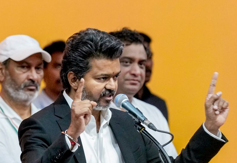 Vijay goes off-script, turns oath-taking into powerful oath speech ...