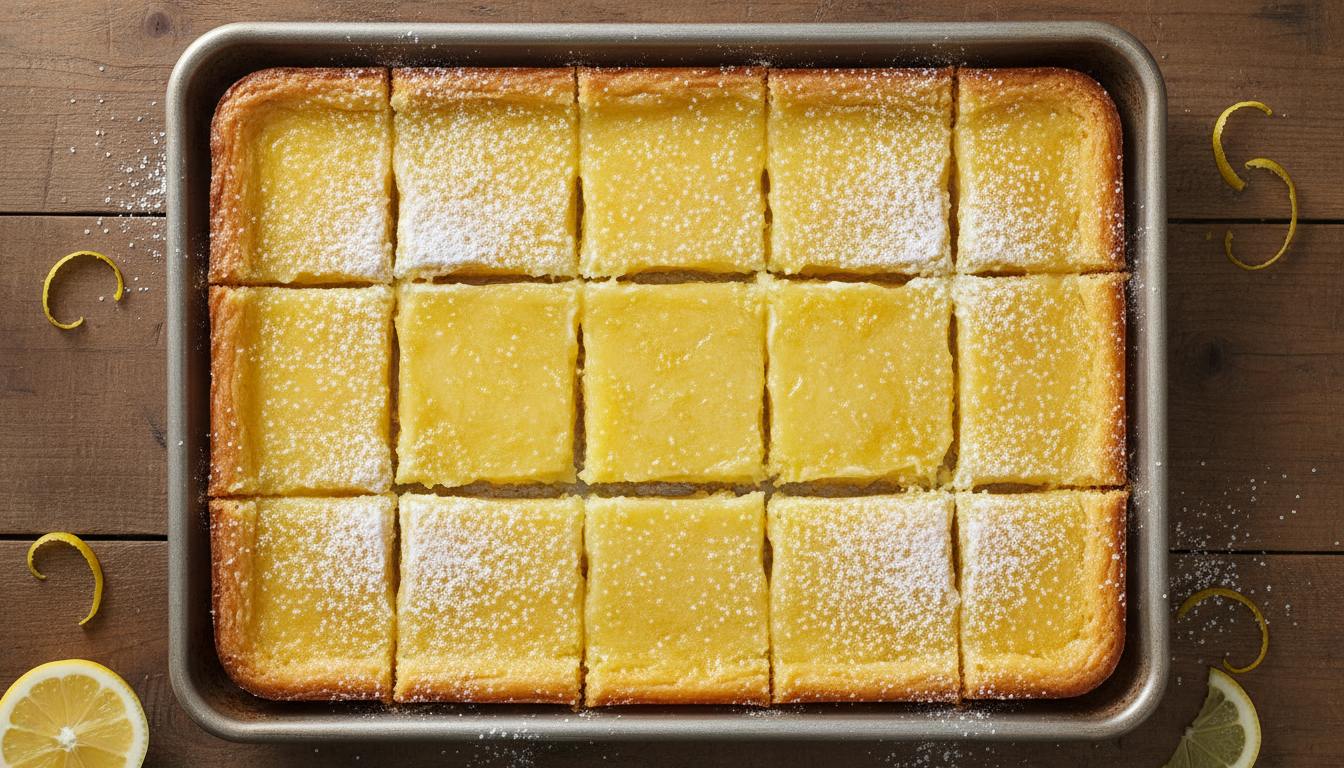 Easy dessert bars that perfectly slice and serve
