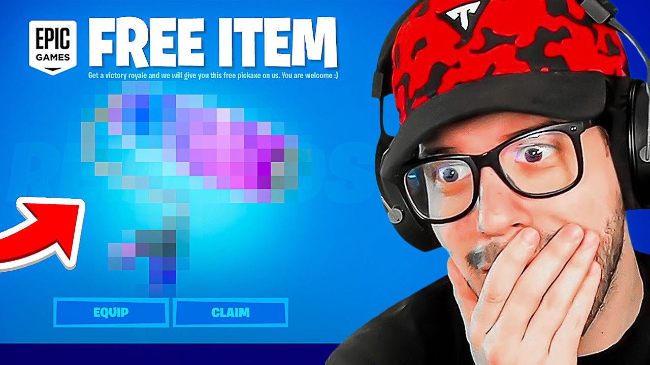 I found a free pickaxe in Fortnite!🪓