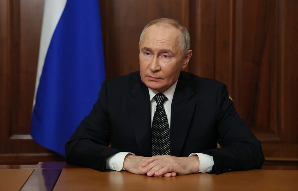 Putin says war winding down, blasts West for backing Ukraine