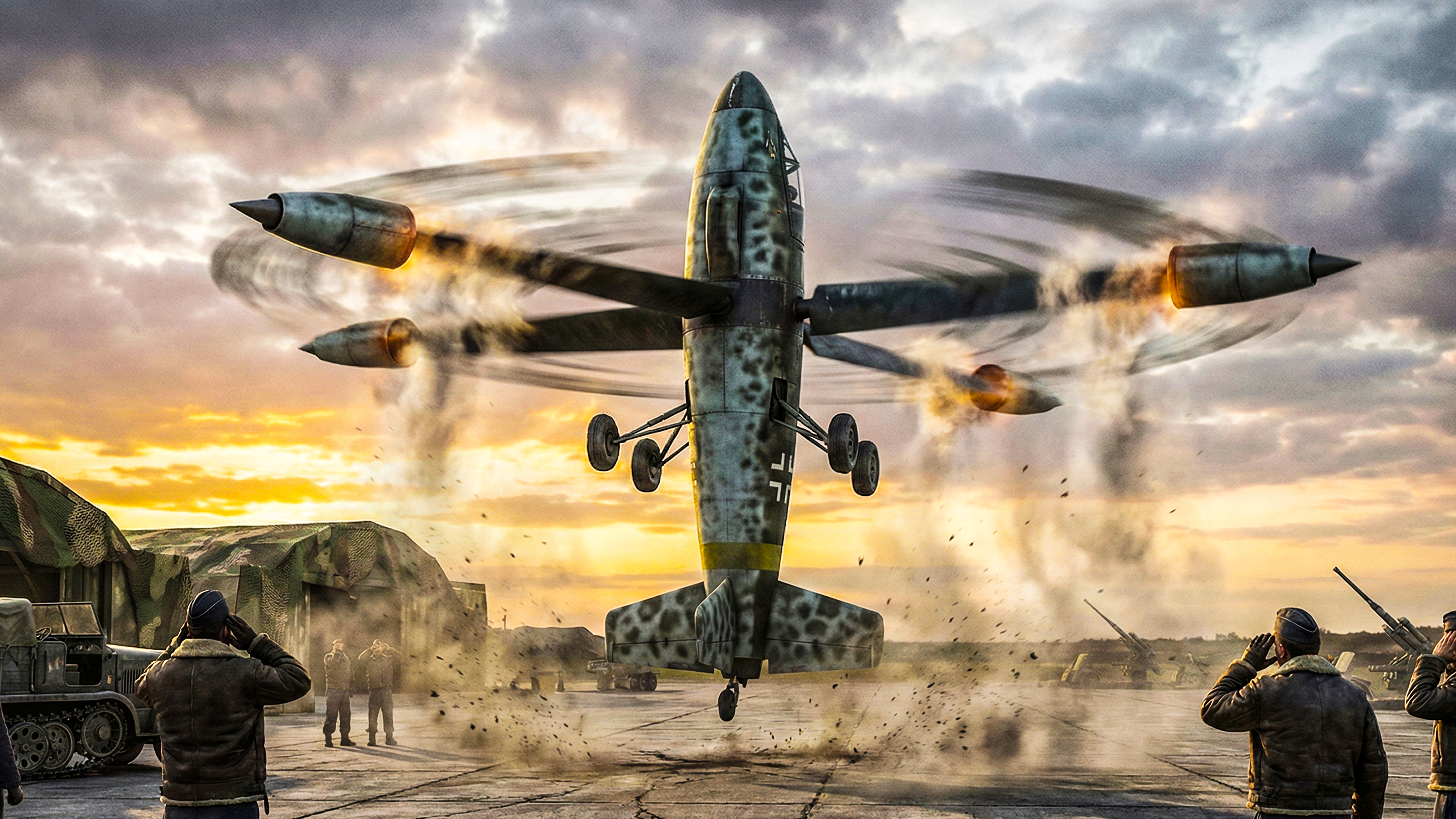 The most insane Nazi aircraft ever designed - The Focke-Wulf Triebflügel