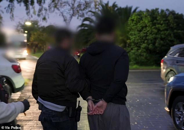 Four arrested as authorities swoop on group in Melbourne accused of ...