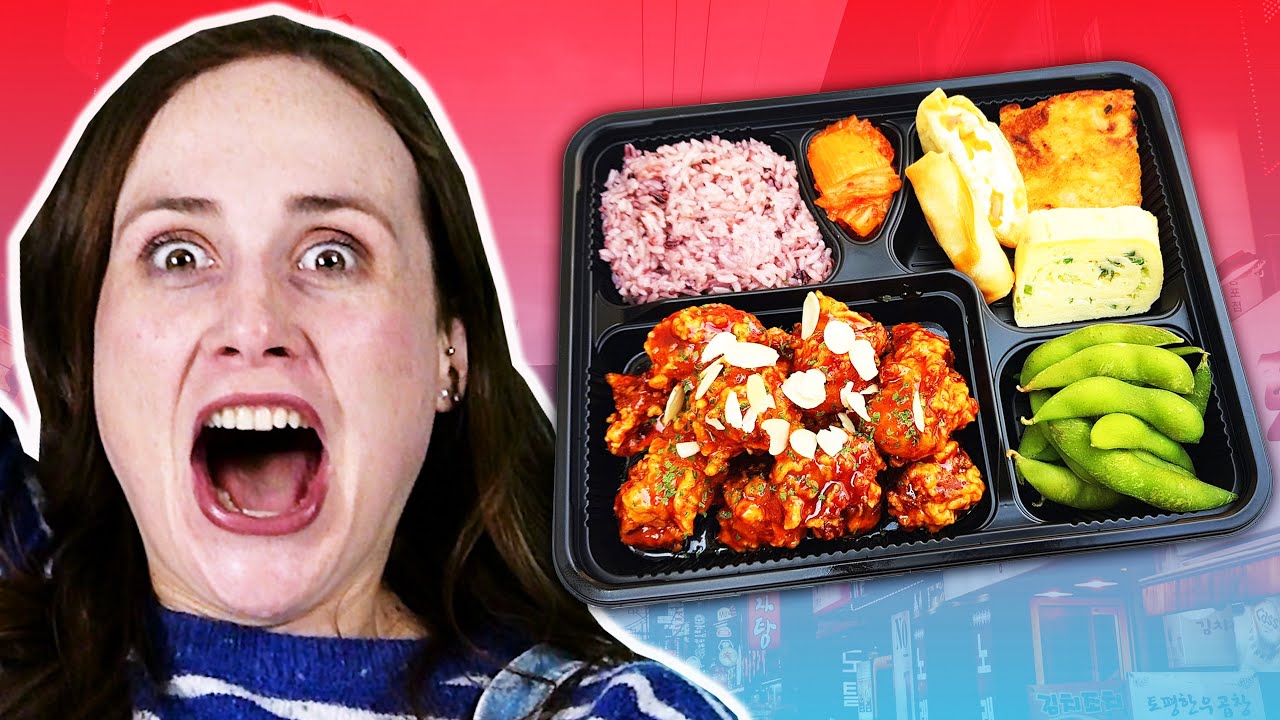 Korean-style bento boxes reviewed by Irish people
