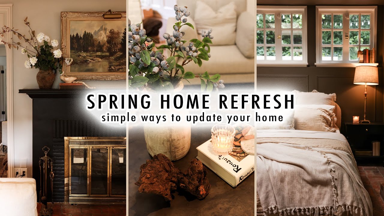 Simple spring refresh ideas for your home