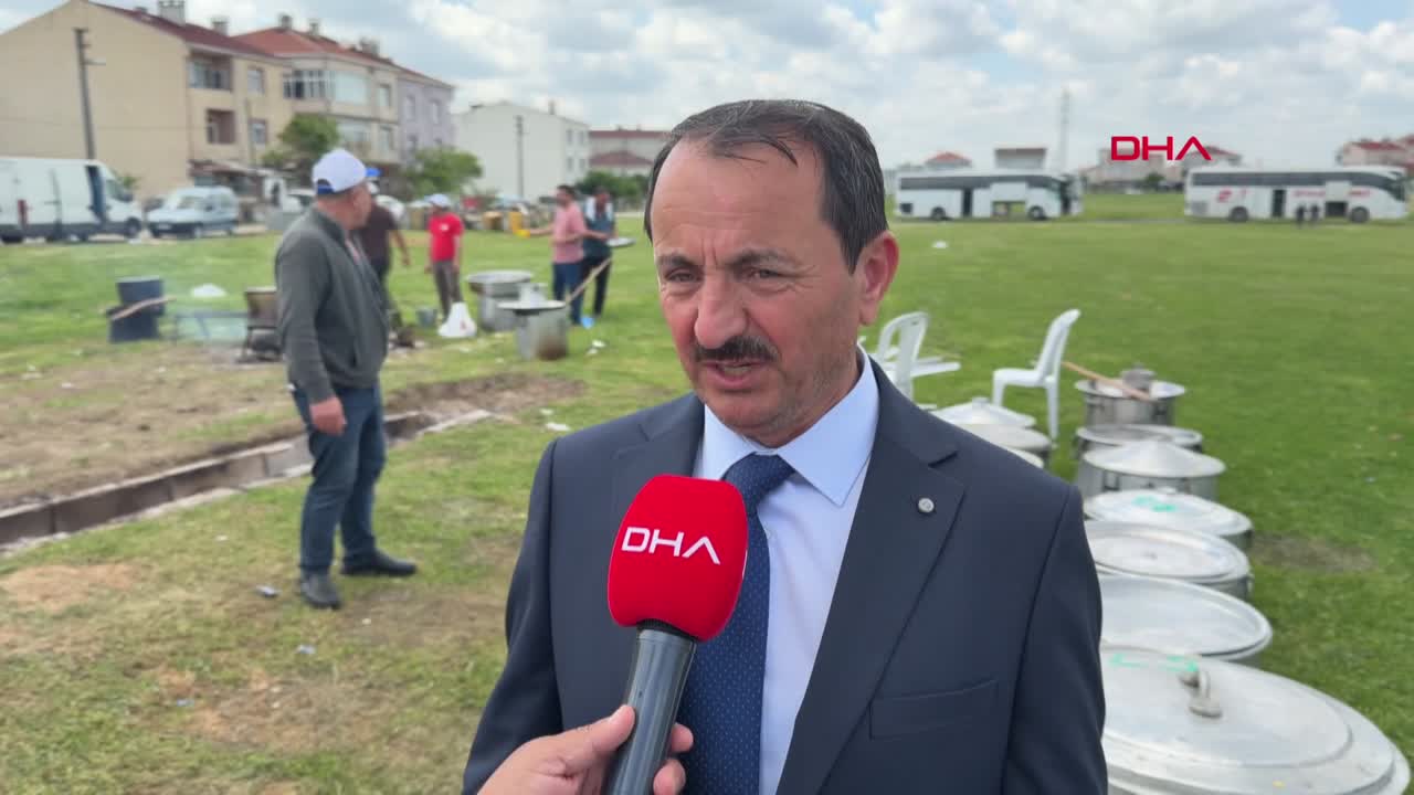 Bolluk bereket için kazan kazan yapıldı! 2 tonu 1 saatte tükendi