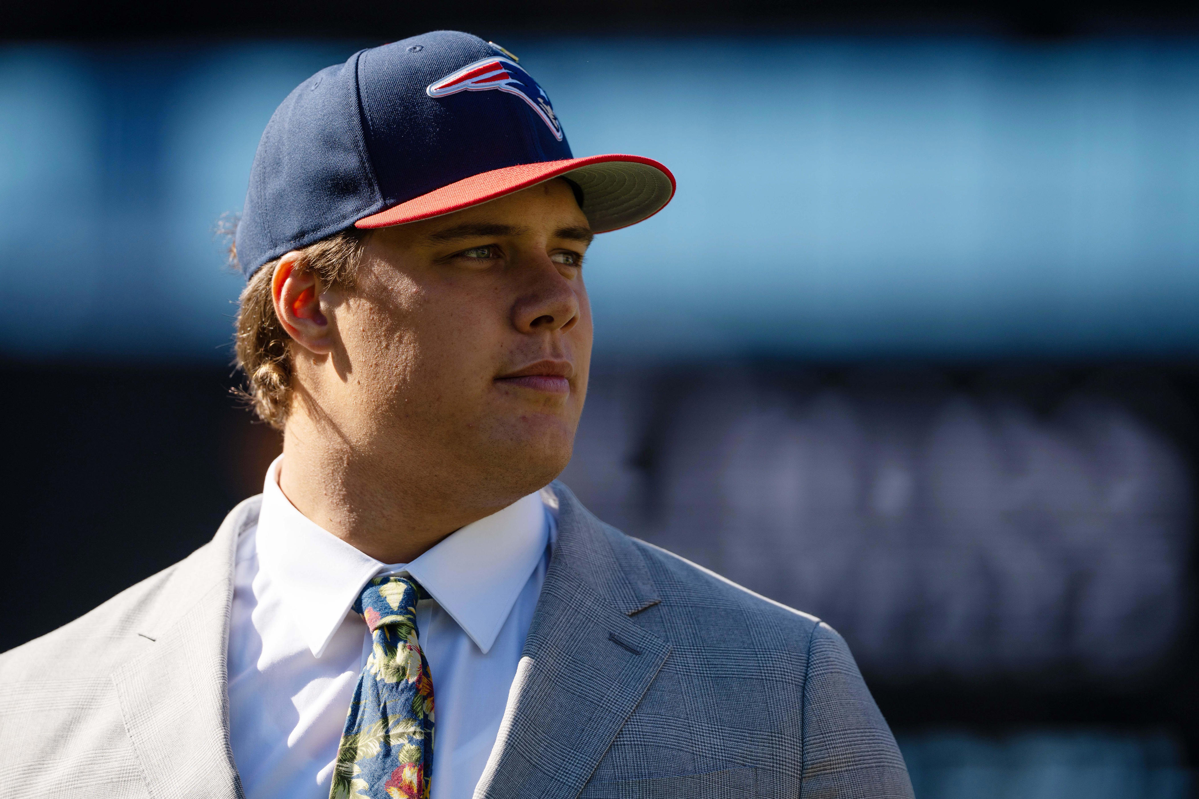 Sunday Patriots notes: Inside Caleb Lomu’s memorable first trip to Foxboro