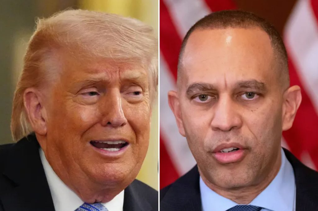 Trump and Jeffries could become Washington’s ultimate odd couple