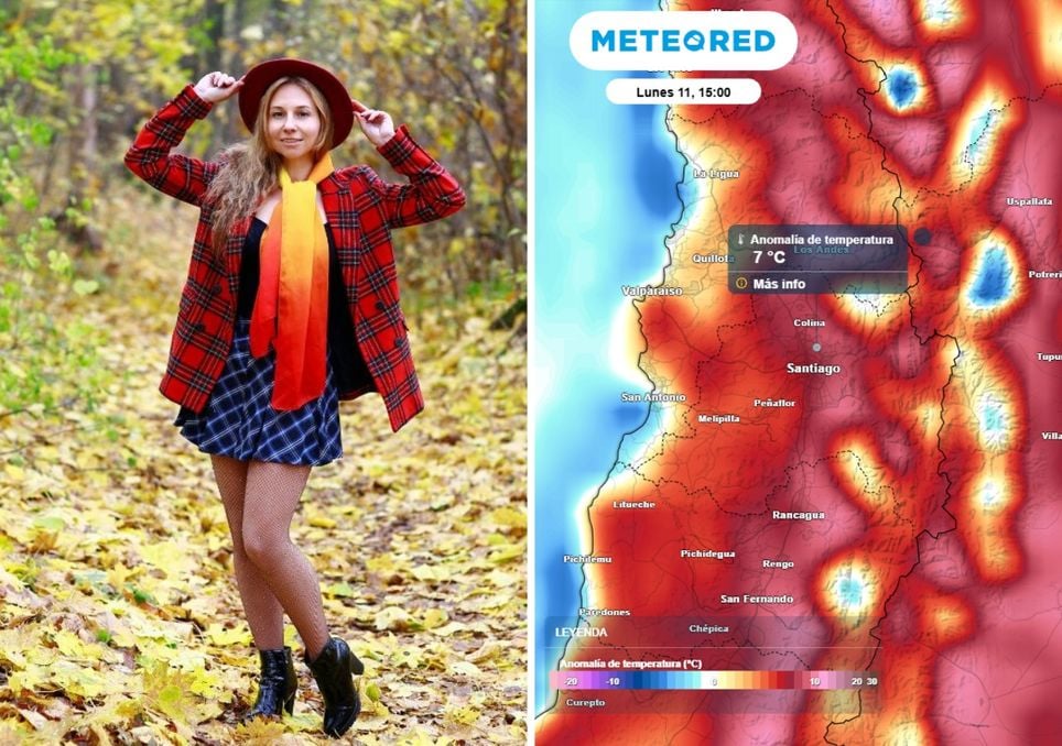 Prepara la ropa en capas: Santiago tendrá hasta 20 grados de amplitud ...