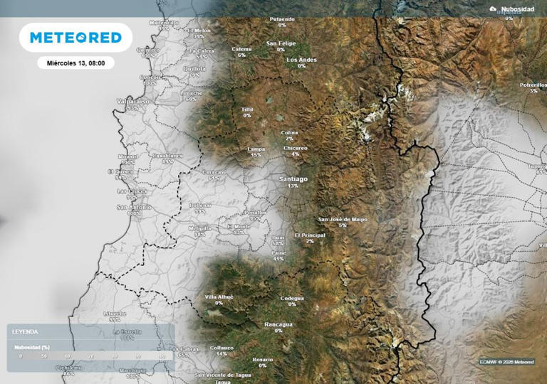 Prepara la ropa en capas: Santiago tendrá hasta 20 grados de amplitud ...