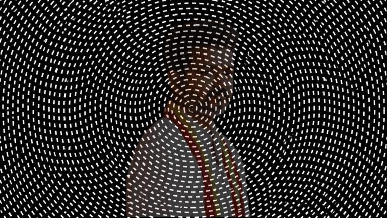 Spot the hidden famous personality in this black-and-white optical illusion