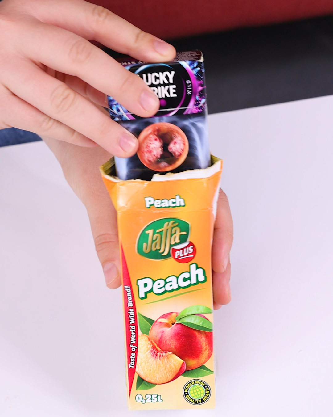 The perfect hiding spot you'd never expect 🧃🤫