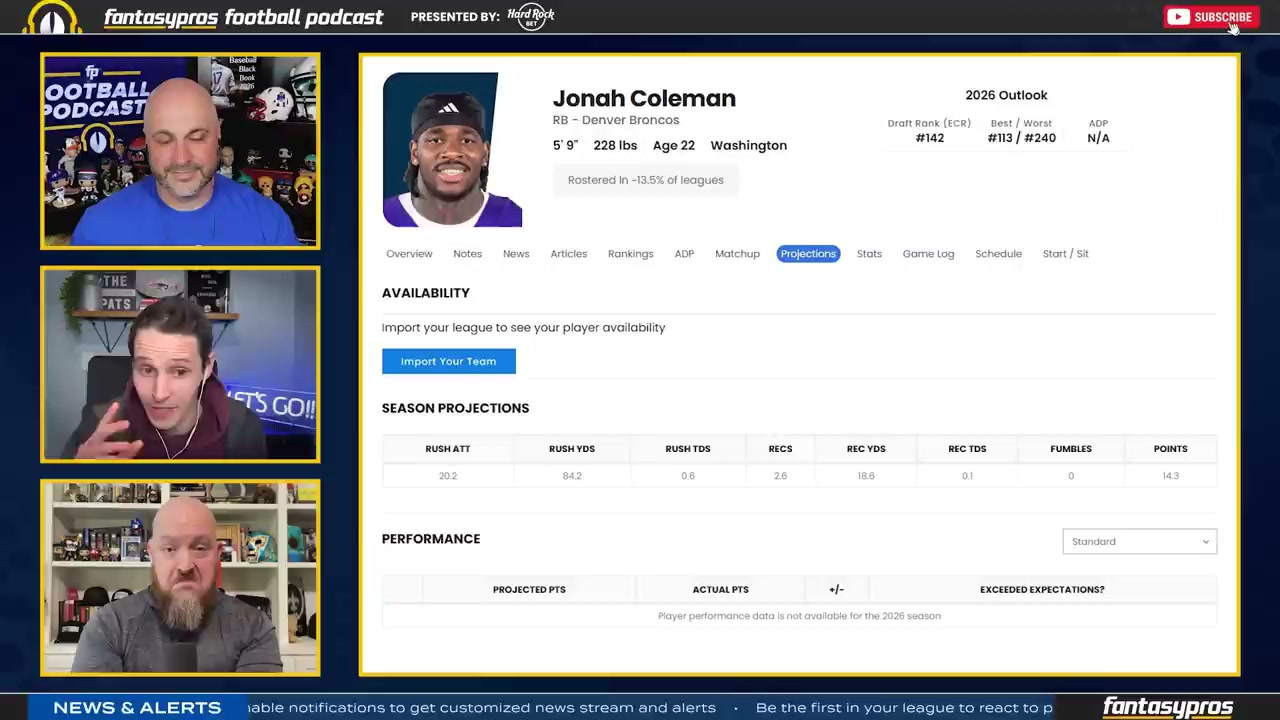 6 rookie breakouts to target in your 2026 fantasy football drafts