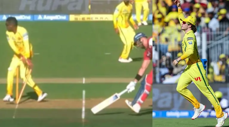 Watch: Dewald Brevis fires rocket throw to run out Aiden Markram in CSK ...