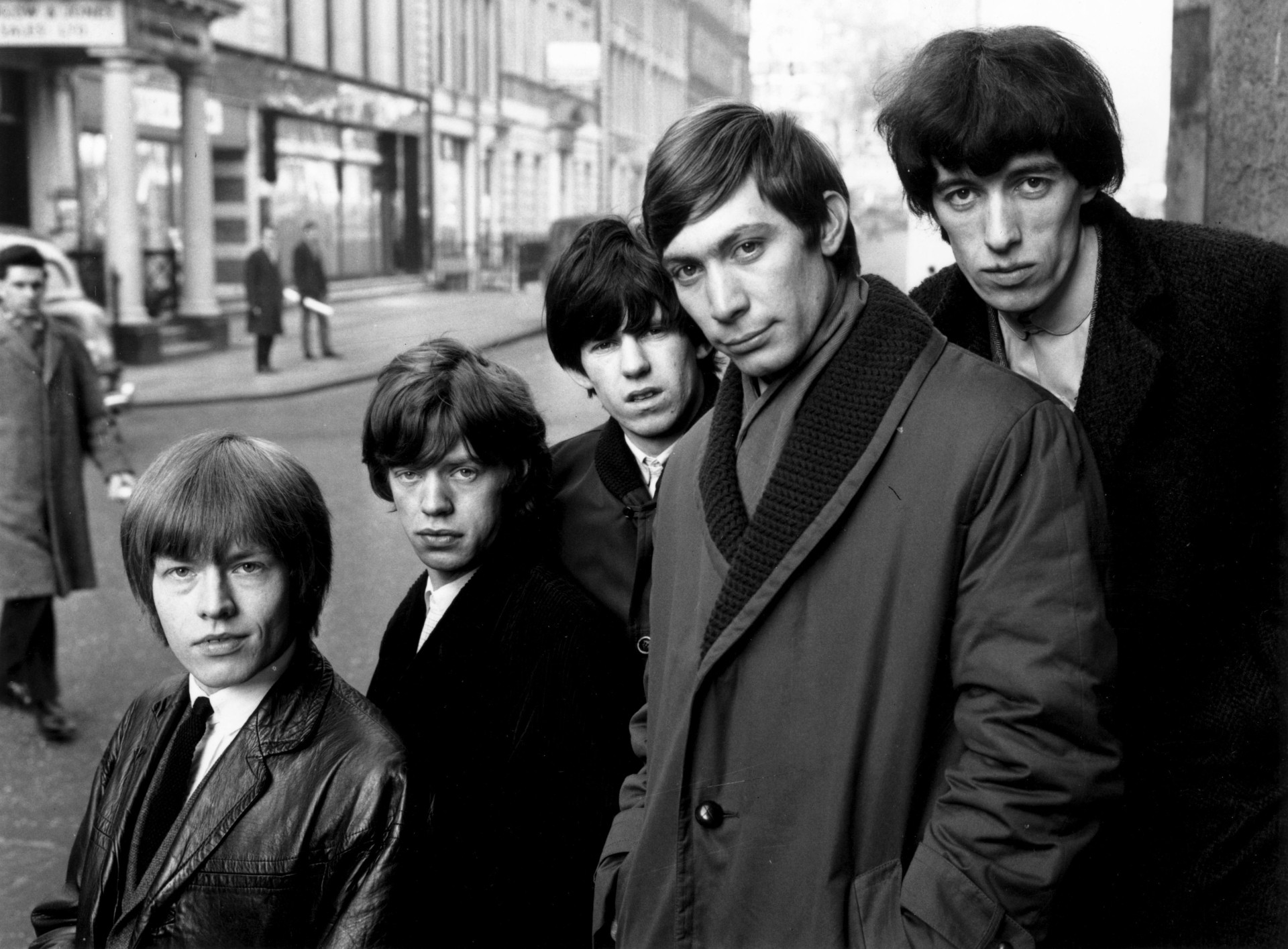 De Rolling Stones in hun jongere jaren