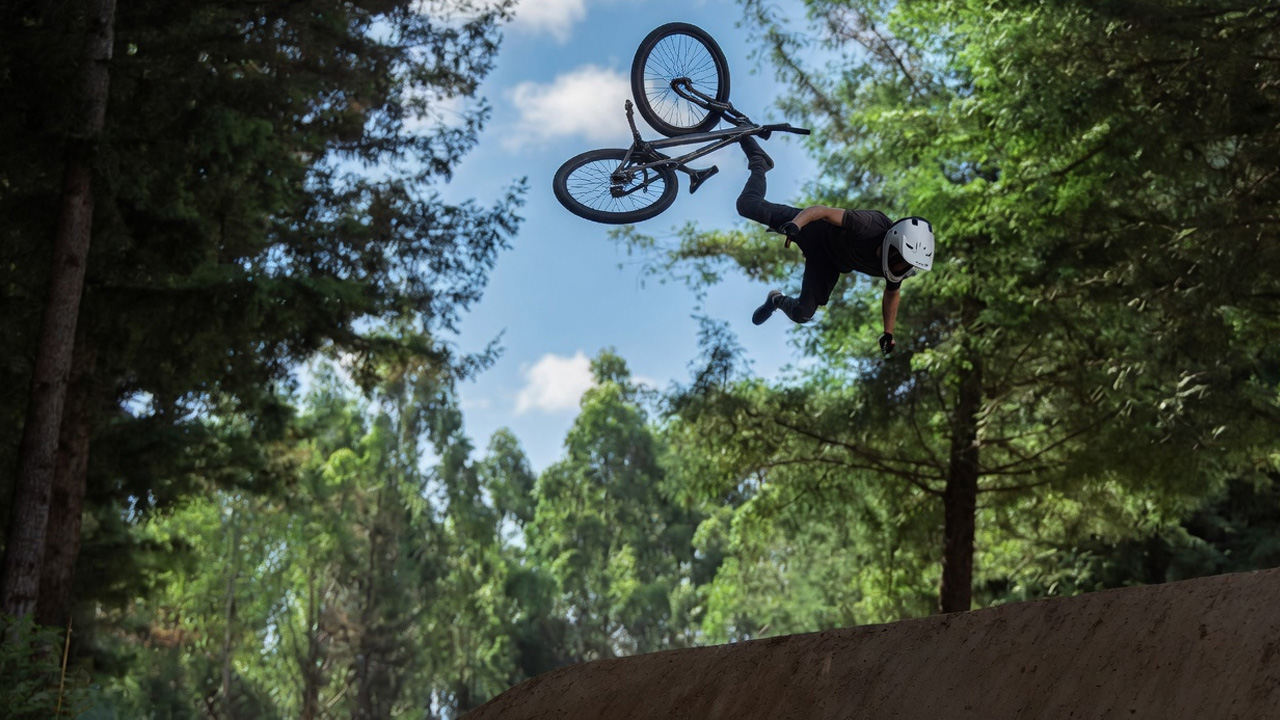 How does a high speed fall change a rider's mental game?