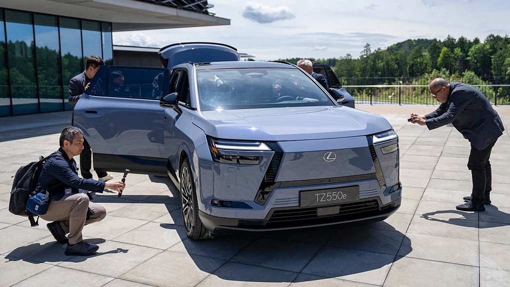 Lexus unveils first three-row electric SUV, Australia under review