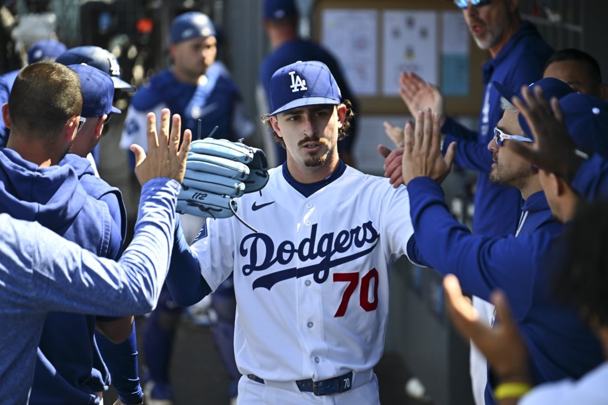 Dodgers' Justin Wrobleski eager to keep rolling vs. Braves