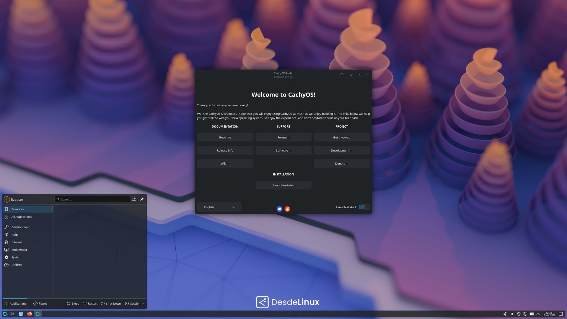 Novedades del Linuxverso semana 18/2026: CachyOS 260426, umbrelOS 1.7.0 ...