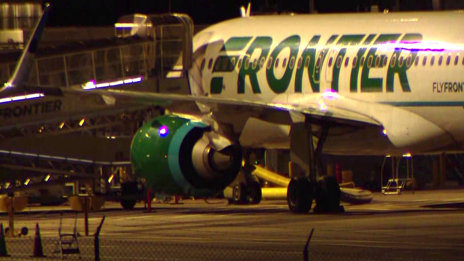 Investigators probe how airport trespasser was hit by Frontier jet