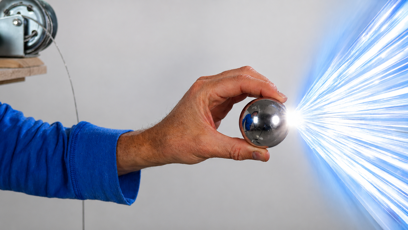How to convert mass into energy at home