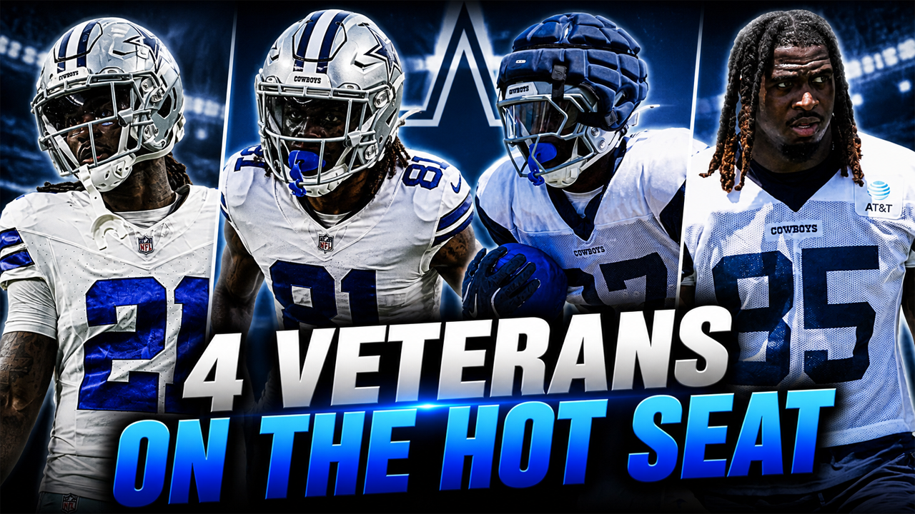 4 Cowboys veterans at a crossroads this season 👀