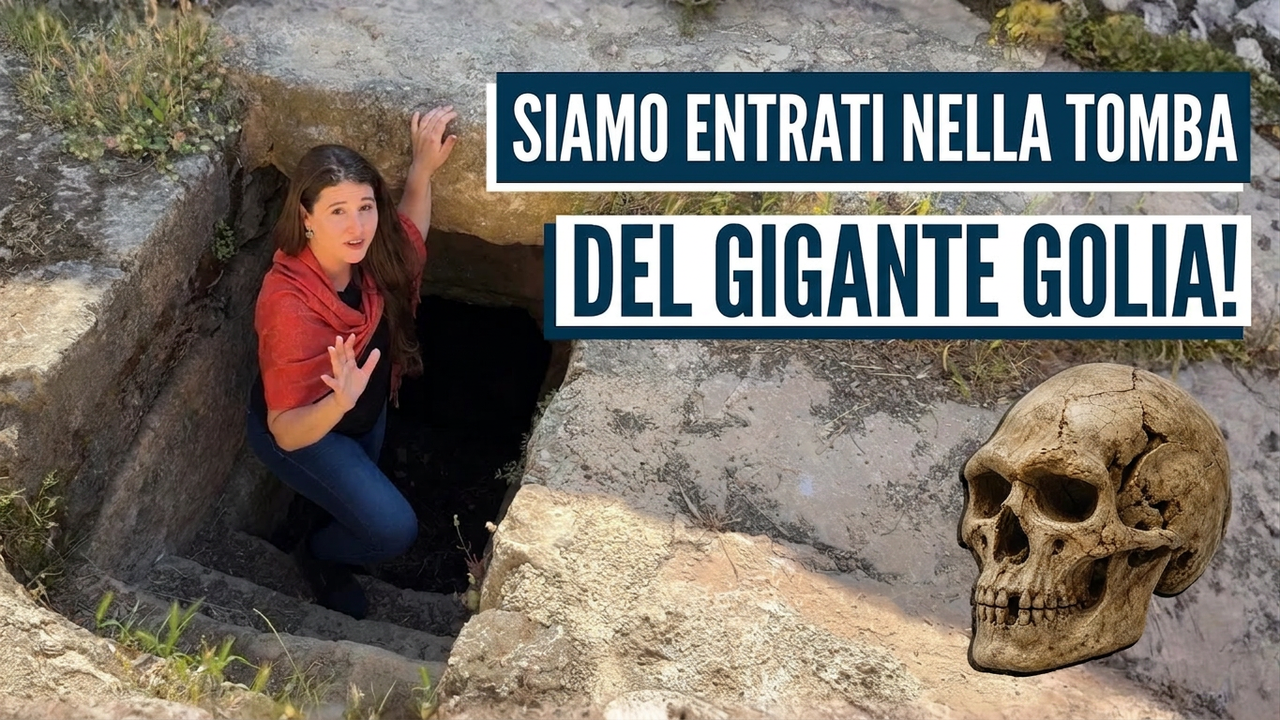 Alla ricerca del gigante Golia! L'abbiamo trovato! Israele con Aline