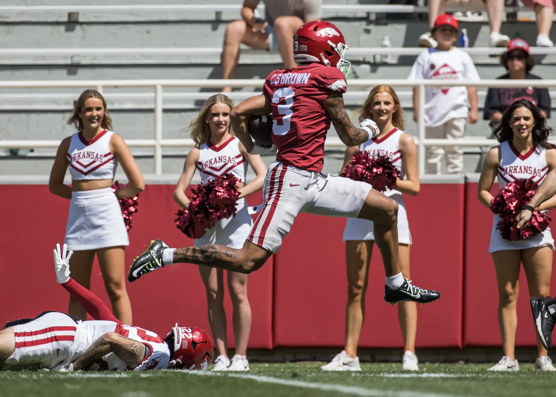 Spring Sells For Arkansas Football
