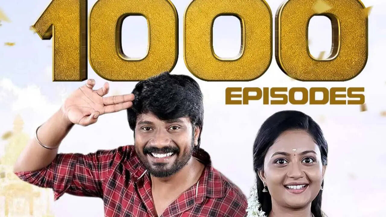Gomathi Priya and Vetri Vasanth's 'Siragadika Asai' completes 1000 episodes